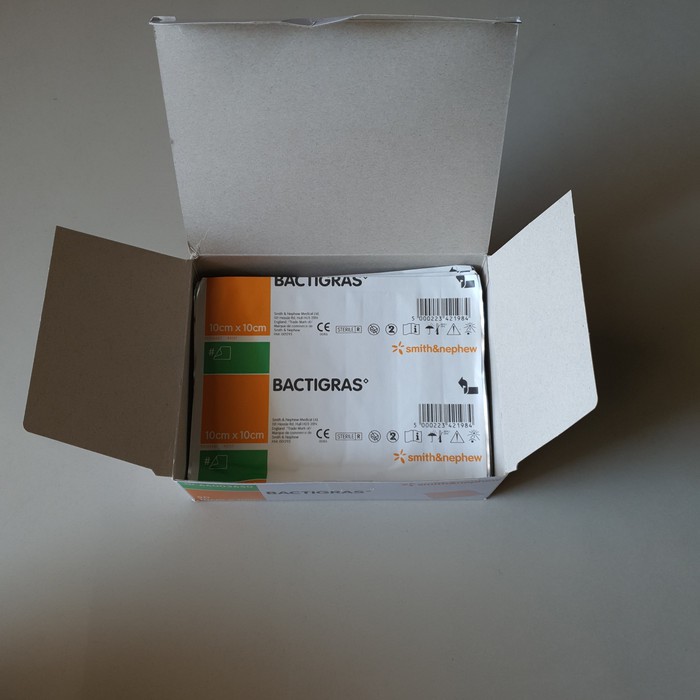 Jual Bactigras 10cm x 10cm / Bactigras 10x10 / Kasa Sterile luka ...