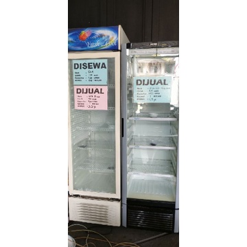 Jual SEWA Showcase Bandung / Chiller Bandung. Untuk Jualan / Stok ...