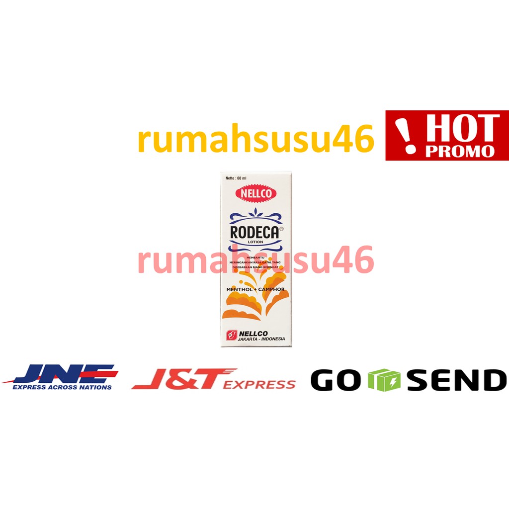 Jual Nellco Rodeca Lotion Cair Menthol + Camphor 60ml | Shopee Indonesia