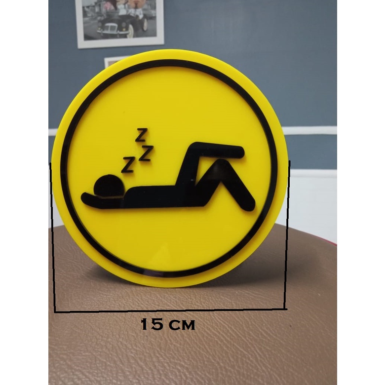 Jual Logo Kamar tidur / Sign Kamar Tidur /Hiasan Rumah/ Hiasan Dinding ...