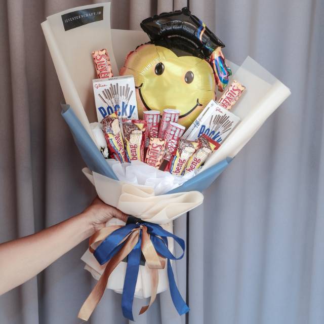 Jual Bouquet Coklat Graduation (HARGA SUDAH TERMASUK PACKAGING DUS ...