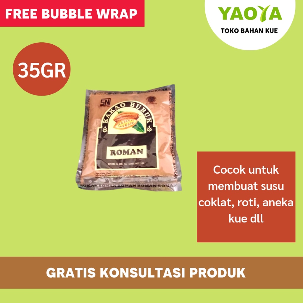 Jual ROMAN COKLAT BUBUK 35G | Shopee Indonesia