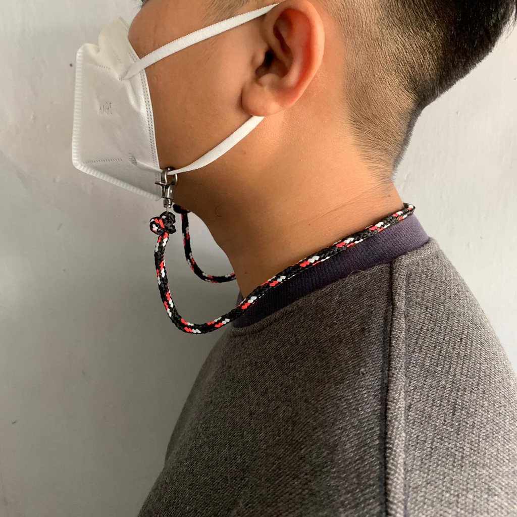 Jual [COD] Tali masker gantungan leher // gantungan masker kalung ...
