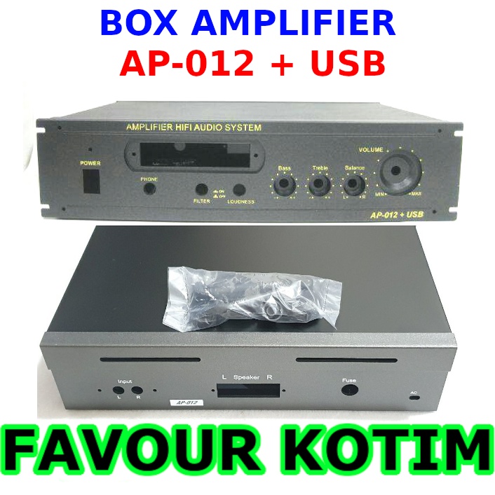 Jual BOX POWER AMPLIFIER KARAOKE AP012 USB FVKOTIM | Shopee Indonesia