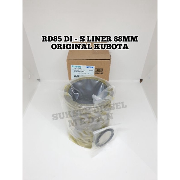 Jual RD85 DI - 1S 2S Cylinder Liner + Oring Foring Bambu Mesin Diesel Kubota 88mm Original ...