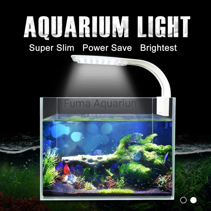 Jual SAKKAI PRO Led-03 Lampu clip Aquarium Aquascape Clamping Nyala ...