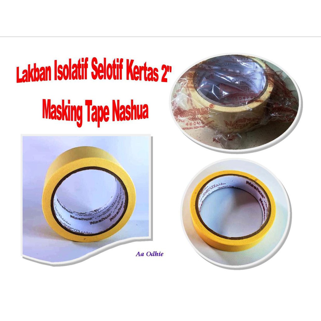 Jual Lakban Isolatif Selotif Kertas 2 Inchi Masking Tape - Nashua ...