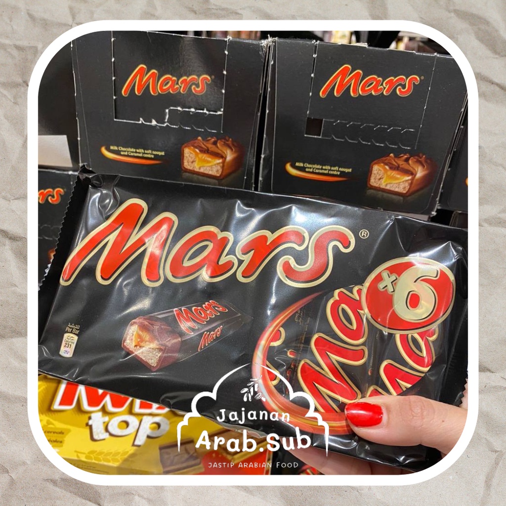 Jual Mars Chocolate Bar (6x51g) | Shopee Indonesia