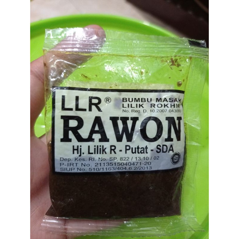 Jual Bumbu Rawon Lilik / Bumbu Instan Rawon / Rawon Spesial / Rawon ...