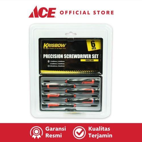 Jual Ace - Krisbow Set 6 Pcs Obeng Presisi - Merah 12 | Shopee Indonesia