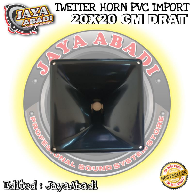 Jual TWETTER HORN PVC 20×20 DRAT KUALITAS PREMIUM IMPORT | Shopee Indonesia
