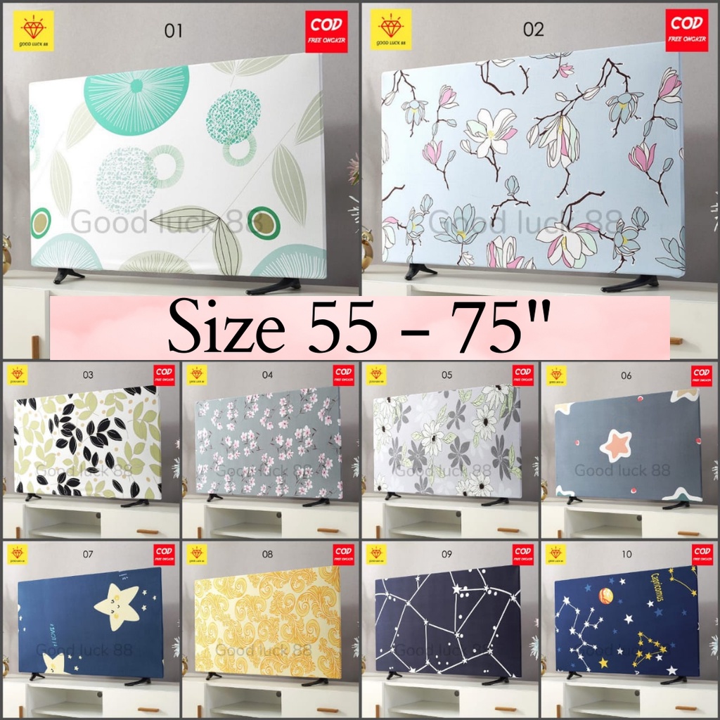 Jual Sarung Penutup Tv Elastis Size 55" / 60" / 65" / 70" / 75" Spandex ...
