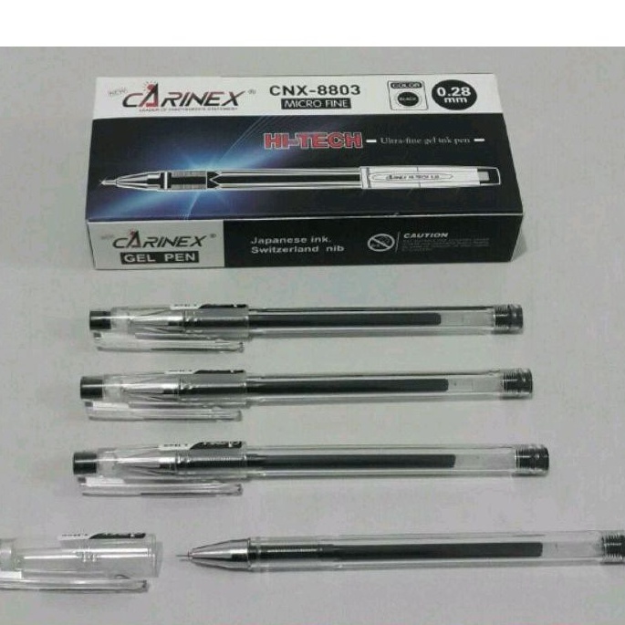 Jual PULPEN GEL CARINEX 8803 0.28MM HI-GRADE | Shopee Indonesia