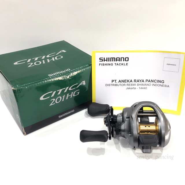 Jual Reel BC Shimano Citica 201 HG ( Garansi Resmi ) | Shopee Indonesia