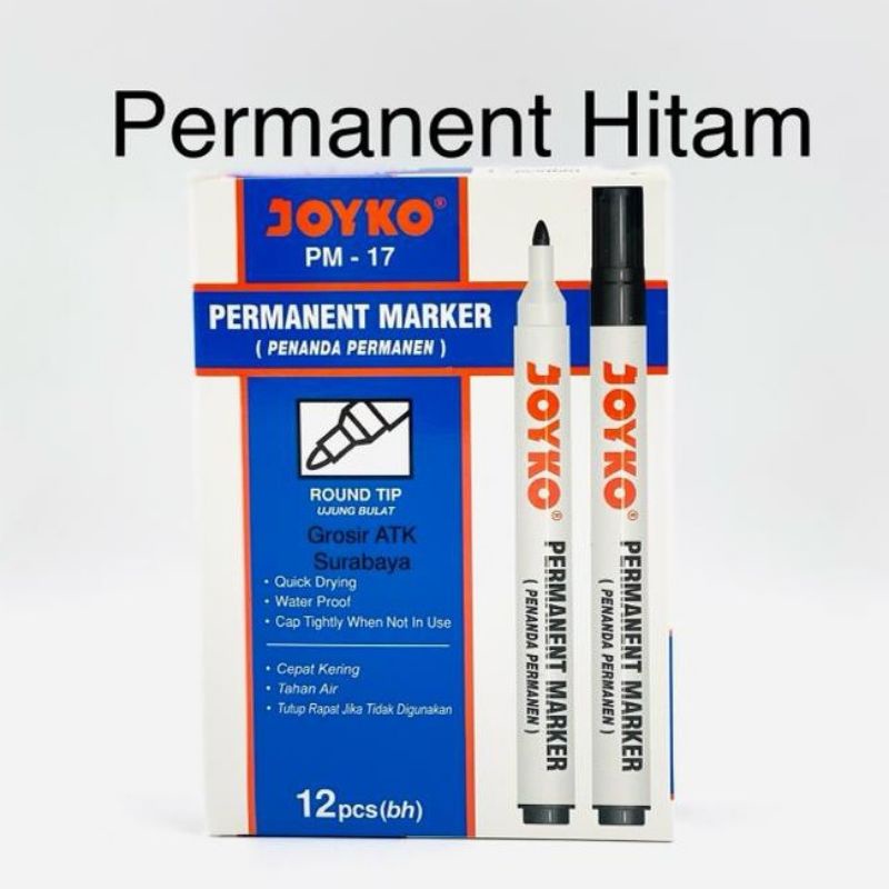 Jual ( COD) Spidol Joyko Permanen Permanent Marker Joyco larisaminhelm ...