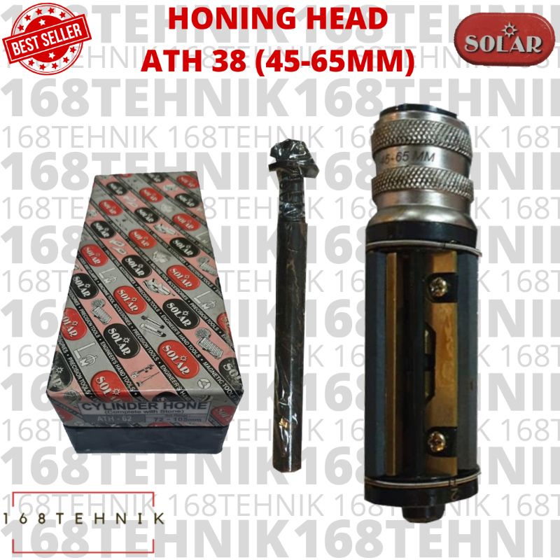 Jual HONING HEAD ATH 38 (45-65) MERK SOLAR ORIGINAL / HONNING TOOL ...