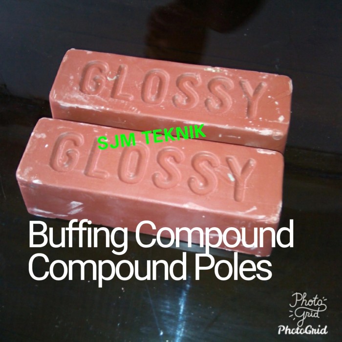 Jual Produk Terbaru Compound Poles Warna Coklat Glossy Khusus Untuk ...