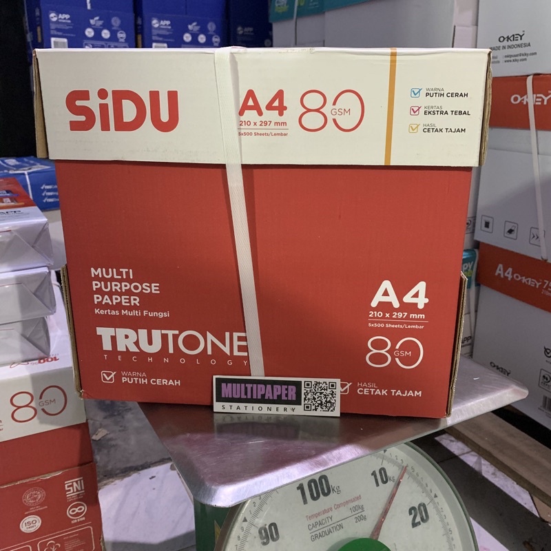 Jual Kertas HVS 80 Gsm A4 , F4 , Quarto Sinar Dunia | Shopee Indonesia