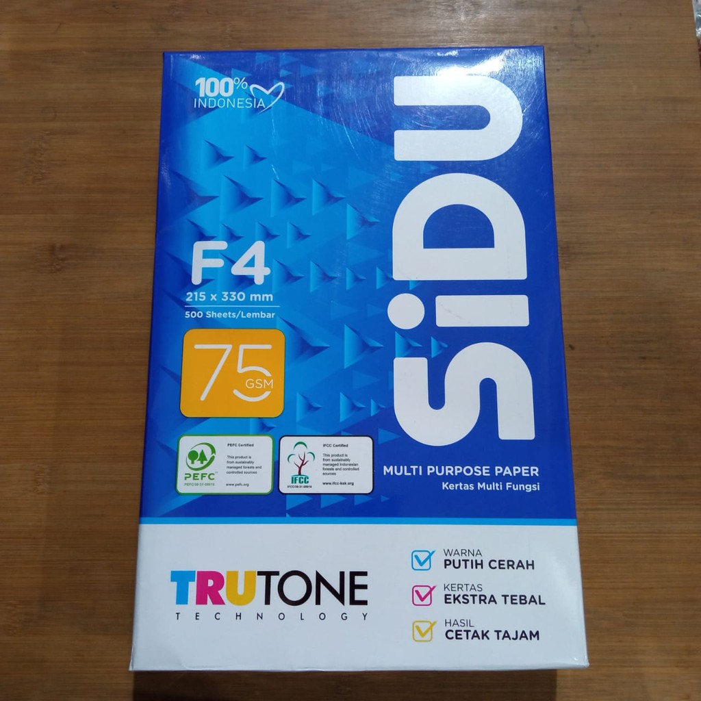 Jual KERTAS HVS F4 75 gram | Shopee Indonesia