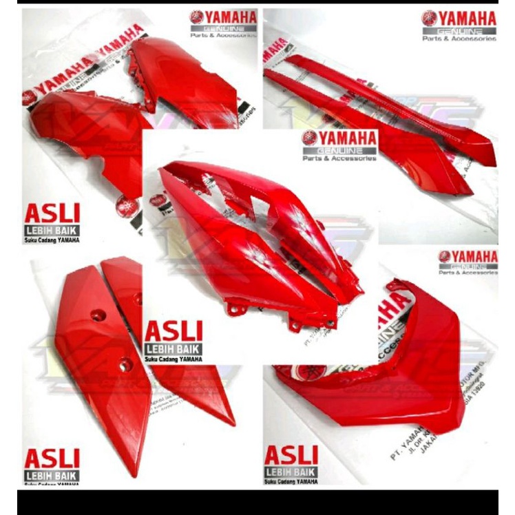 Jual Body Full Set XMAX 250 merah metalik 2022 Original Yamaha Genuine ...