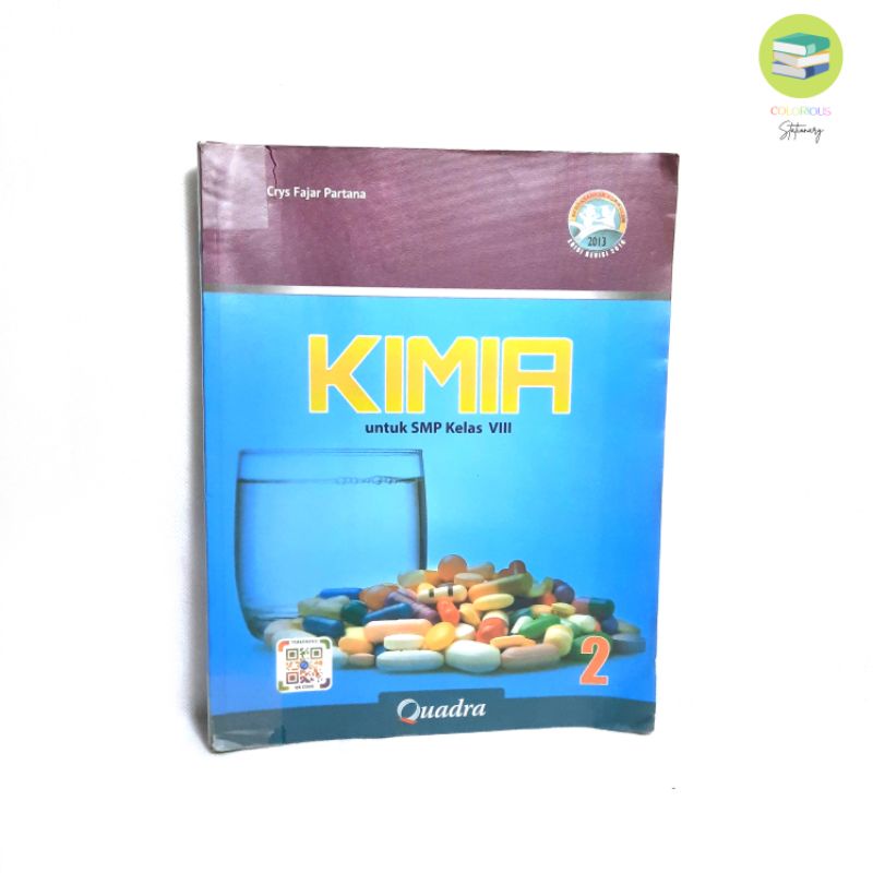 Jual Buku QUADRA Kimia untuk SMP Kelas 8 | Edisi Revisi Kurikulum 2013 ...