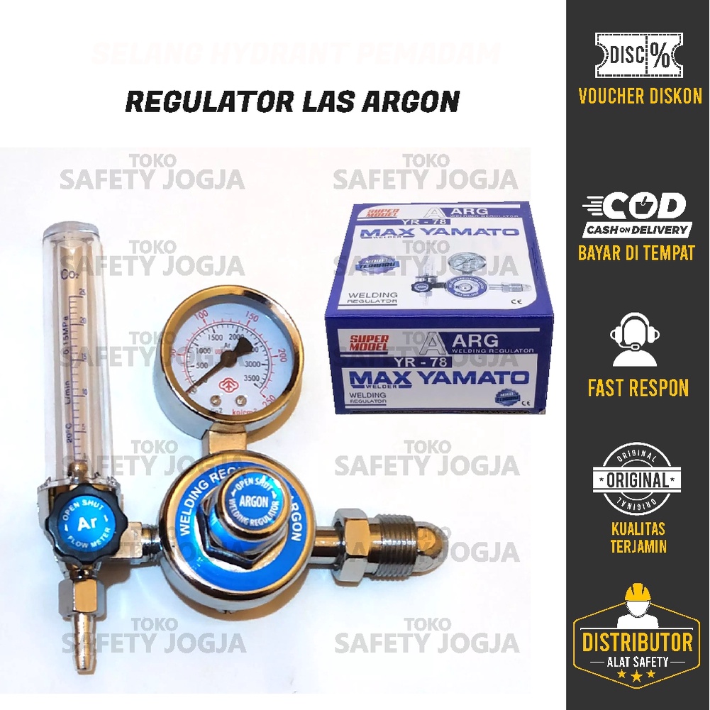 Jual REGULATOR LAS ARGON MAX YAMATO | Shopee Indonesia
