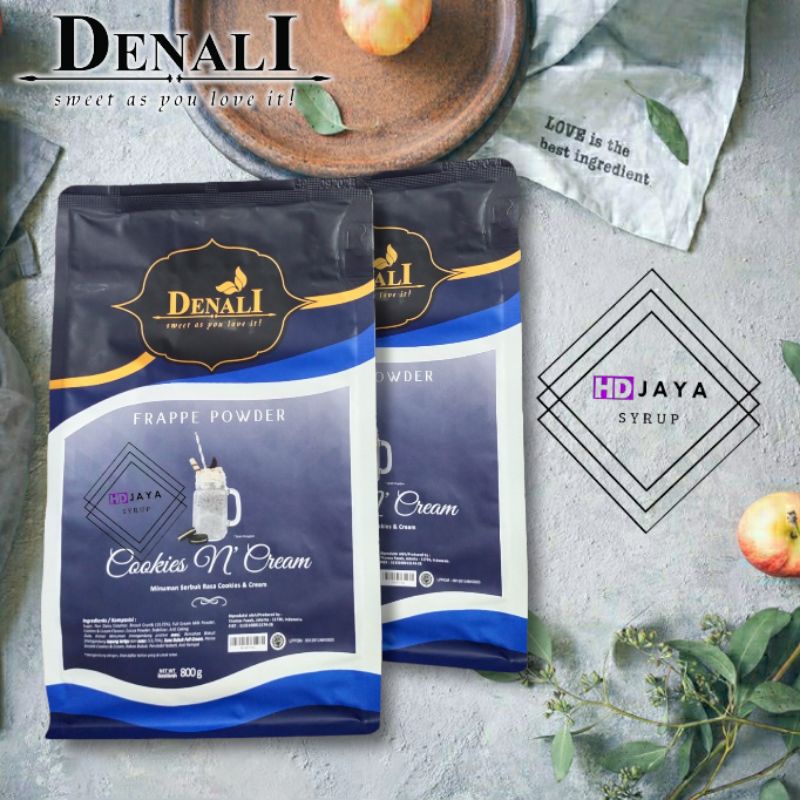 Jual Denali Powder Cookies N'cream 800g | Shopee Indonesia
