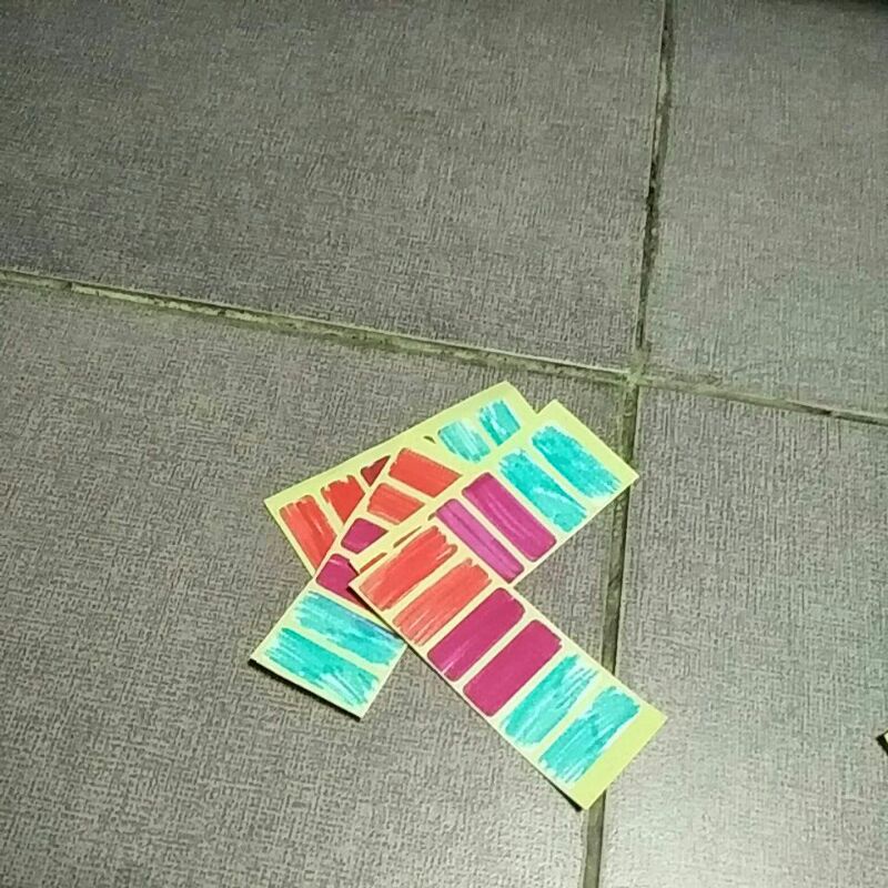 Jual pemberi identitaa warna warni motif coretan spidol lucu banget ...