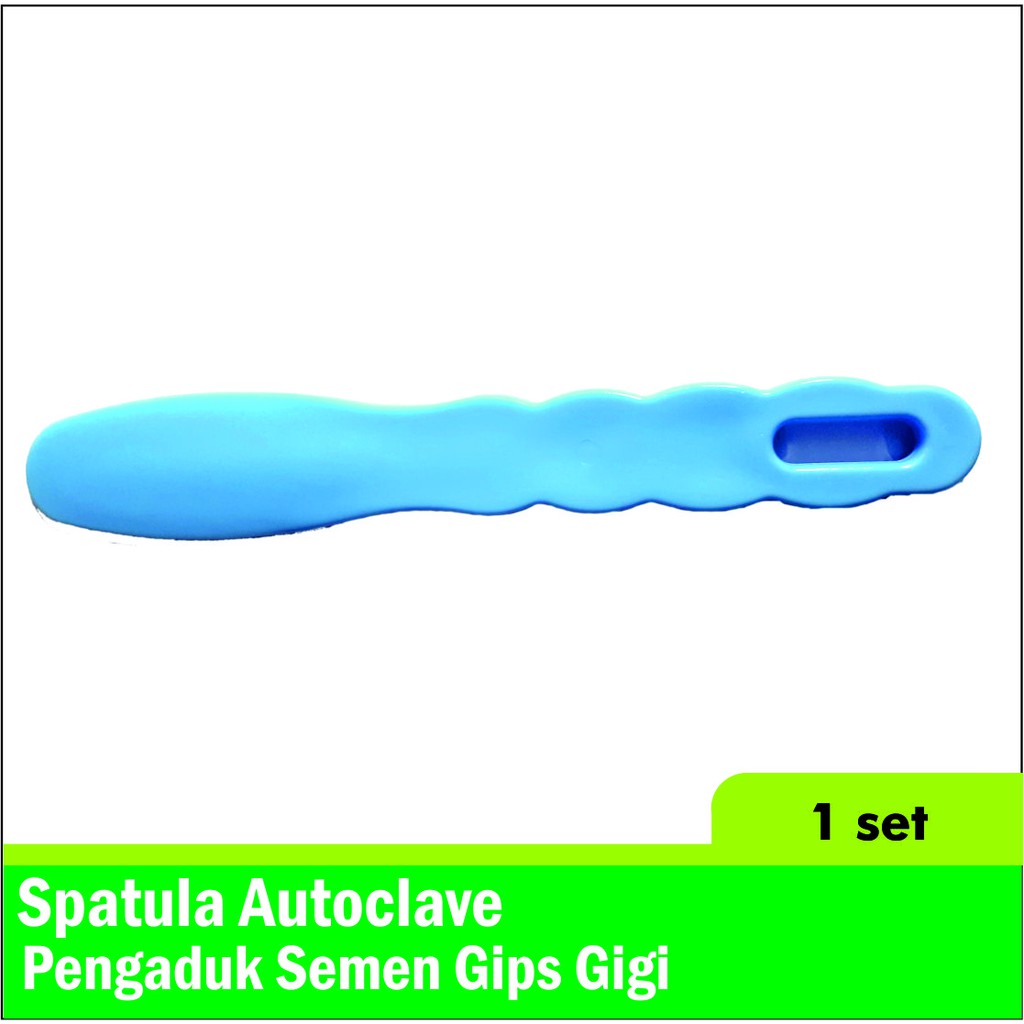 Jual Dental spatula AUTOCLAVE/sepatula alginate/pengaduk semen gips ...