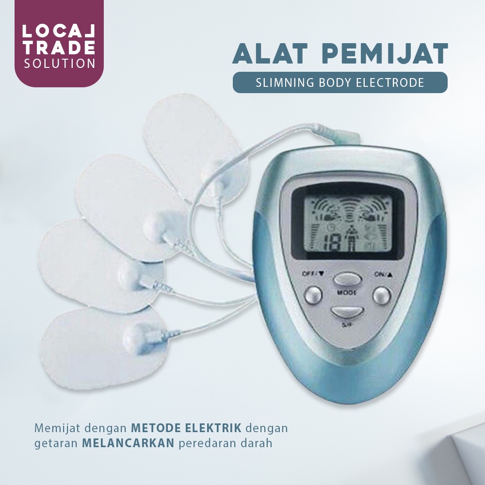 Jual Alat Pijat Getar Elektrik Terapi Akupuntur Slimming Body Electrode ...