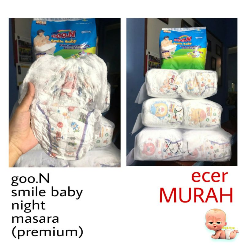 Jual S-XXL premium - smile baby ECER GOON | Shopee Indonesia