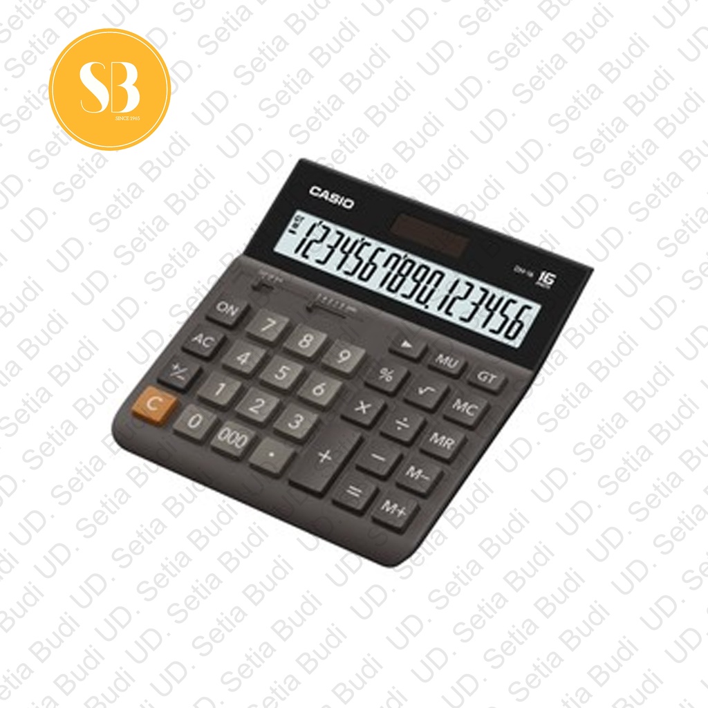 Jual Kalkulator Dekstop Casio DH-16 Asli dan Bergaransi DH16 | Shopee ...