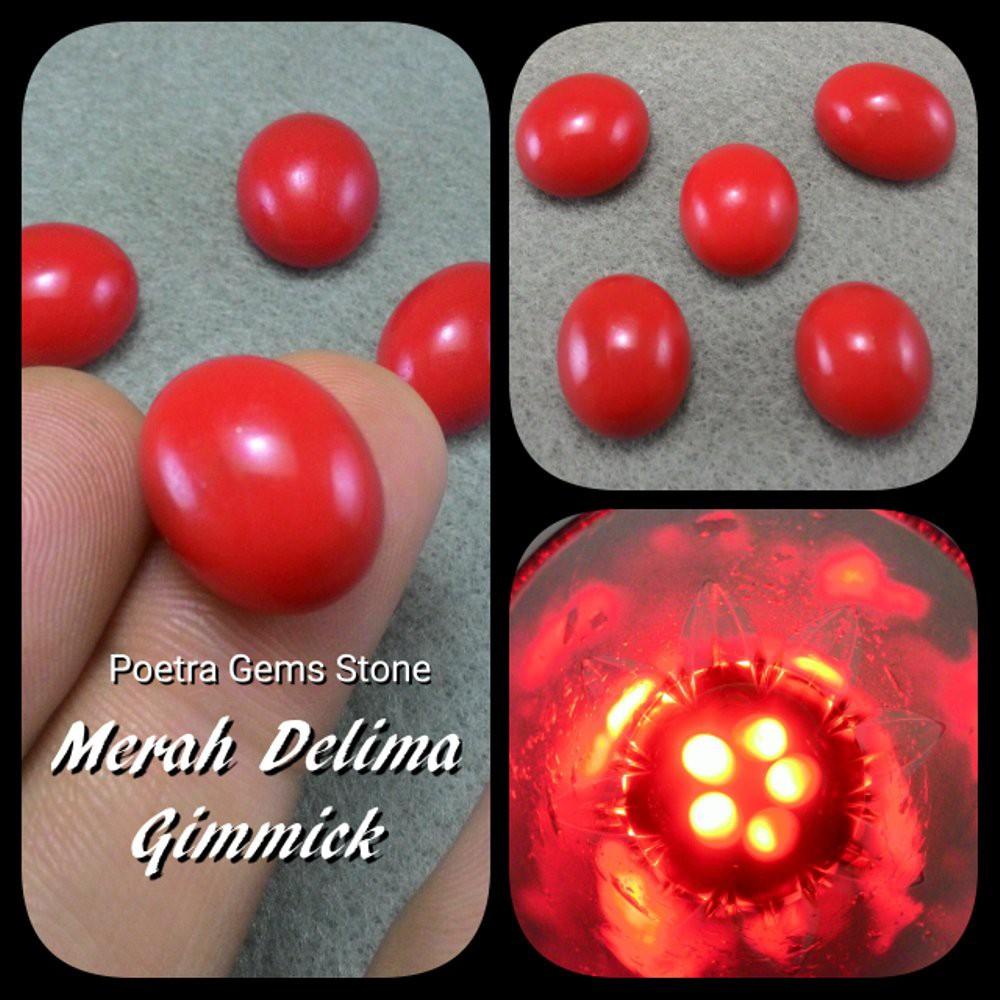 Jual BATU VIRAL BATU MERAH DELIMA BATU MENYALA DALAM AIR | Shopee Indonesia
