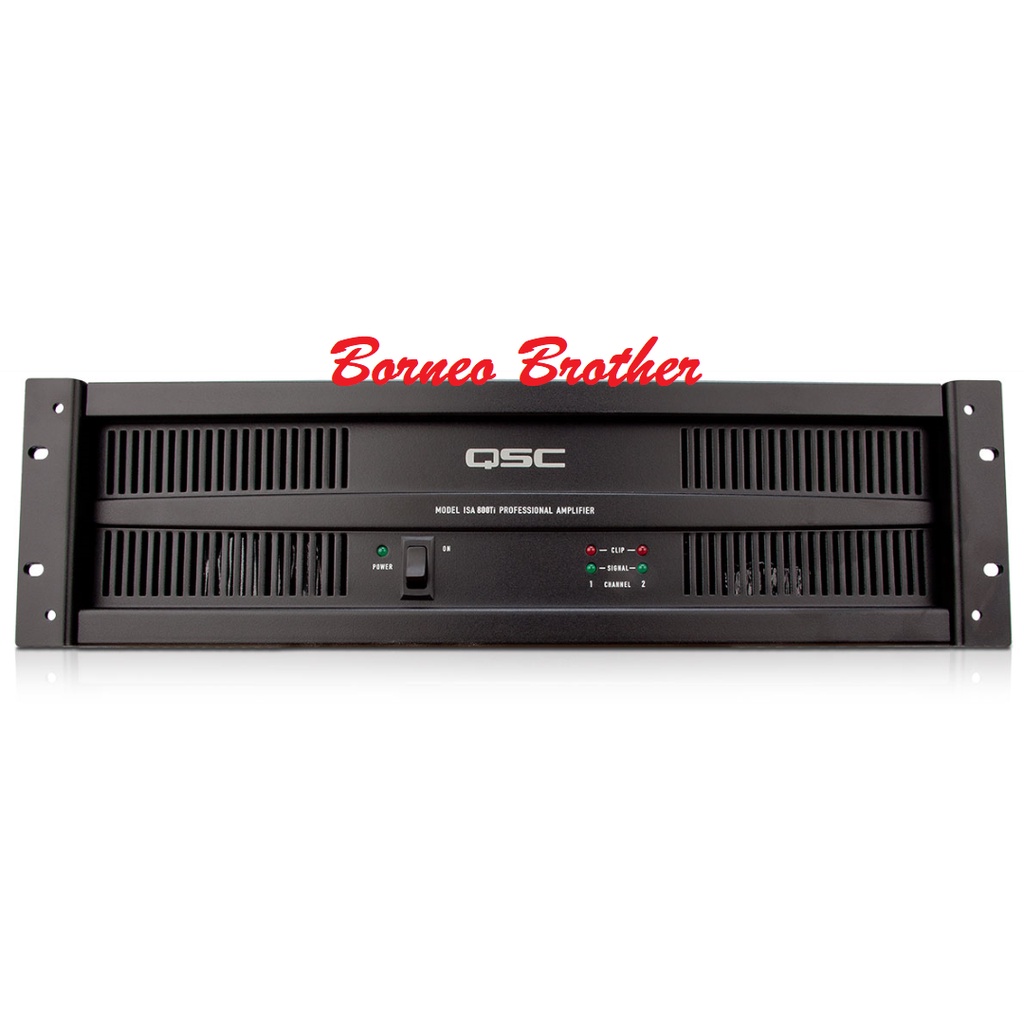 Jual QSC ISA800Ti ISA 800 Ti Original Power Amplifier 2 x 800 Watt @70 ...
