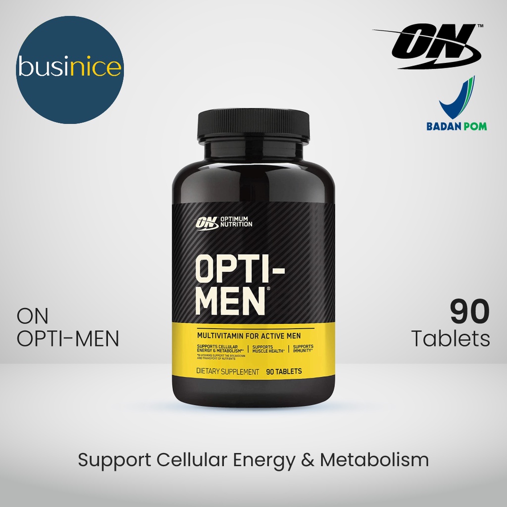 Jual ON Optimen Multivitamin Optimum Nutrition Opti Men 90 Tablet ...