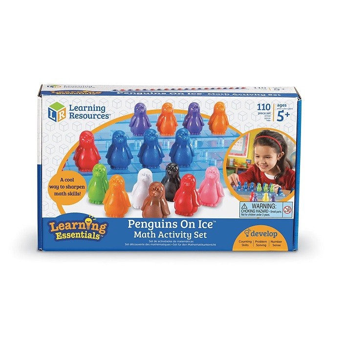 Jual Learning Resources Penguin On Ice Math Activity Set Sorting ...