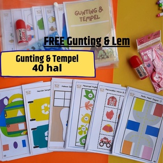 Jual Aktivitas Menggunting dan Menempel / Worksheet Gunting Tempel ...