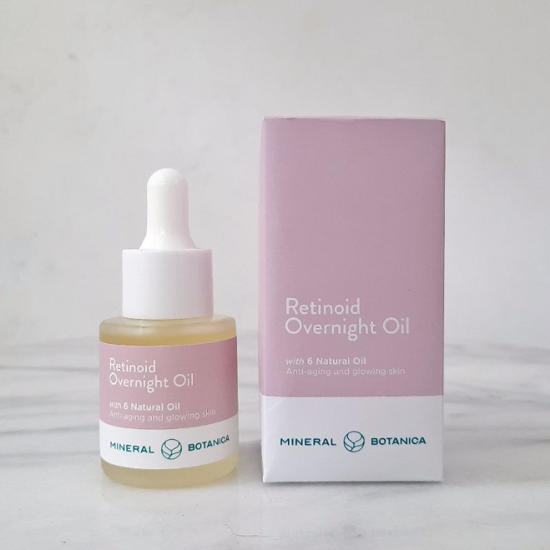 Jual Mineral Botanica Retinoid Overnight Oil 20ml | Shopee Indonesia