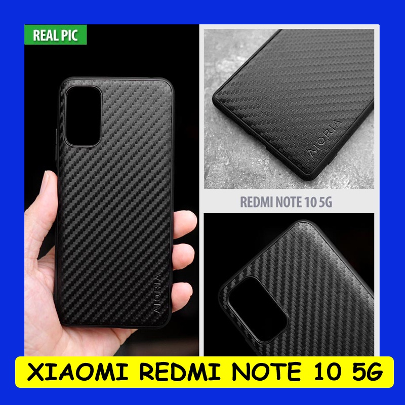 Jual Xiaomi Redmi Note 10 5G - Full Carbon Fiber Hybrid Case Cover ...
