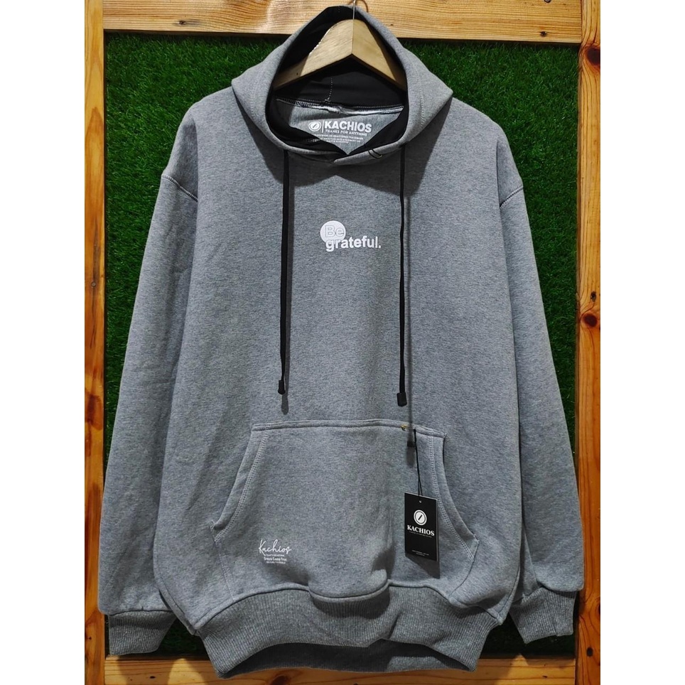 Jual Jacket Kupluk Sablonan Dada Simple Sweater Hoodies Kekinian 100% ...