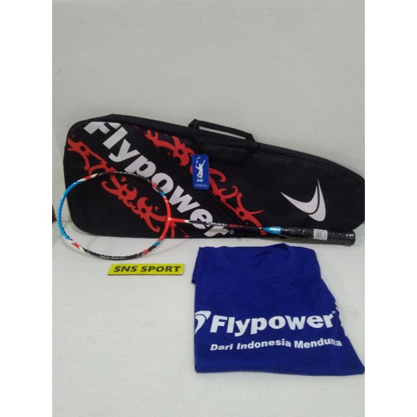 Jual RAKET BADMINTON BULU TANGKIS FLYPOWER TORNADO 900 N ORIGINAL FREE ...