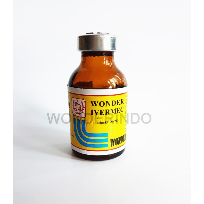 Jual Wonder Ivermec 20 mL obat cacing kutu injeksi ivermectin untuk ... Jual Wonder Ivermec 20 mL obat cacing kutu injeksi ivermectin untuk ...
