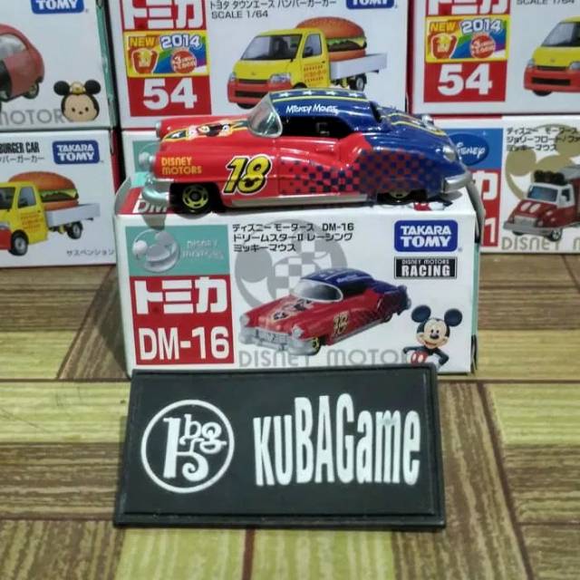 Jual Tomica Diecast Disney Motor DM 16 Mickey Custom | Shopee Indonesia