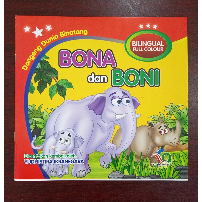 Jual Buku Dongeng Dunia Binatang Bona dan Boni | Shopee Indonesia