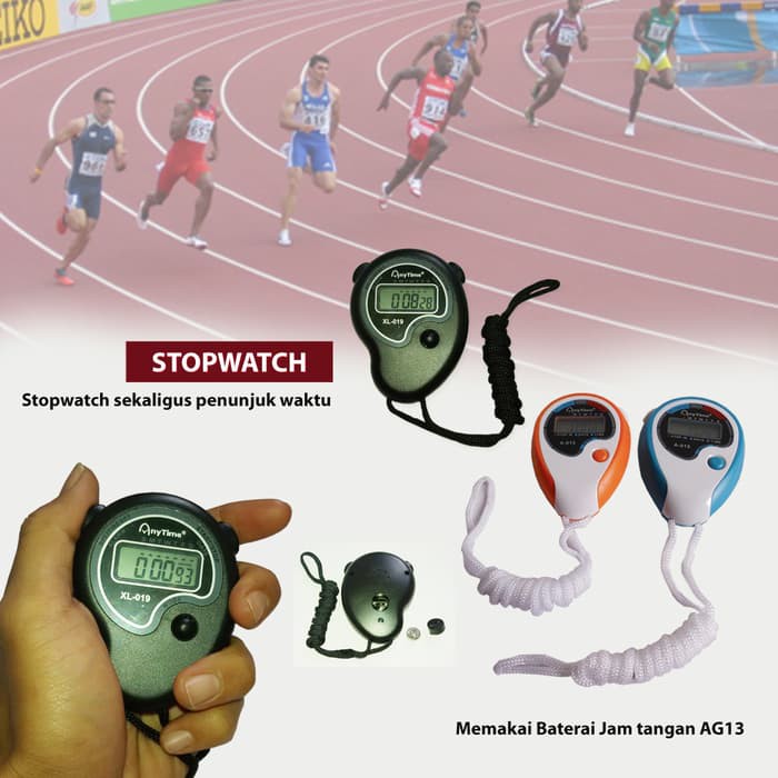 Jual Perlengkapan Lari/Stopwatch Alat Menghitung Waktu/Barang Unik ...