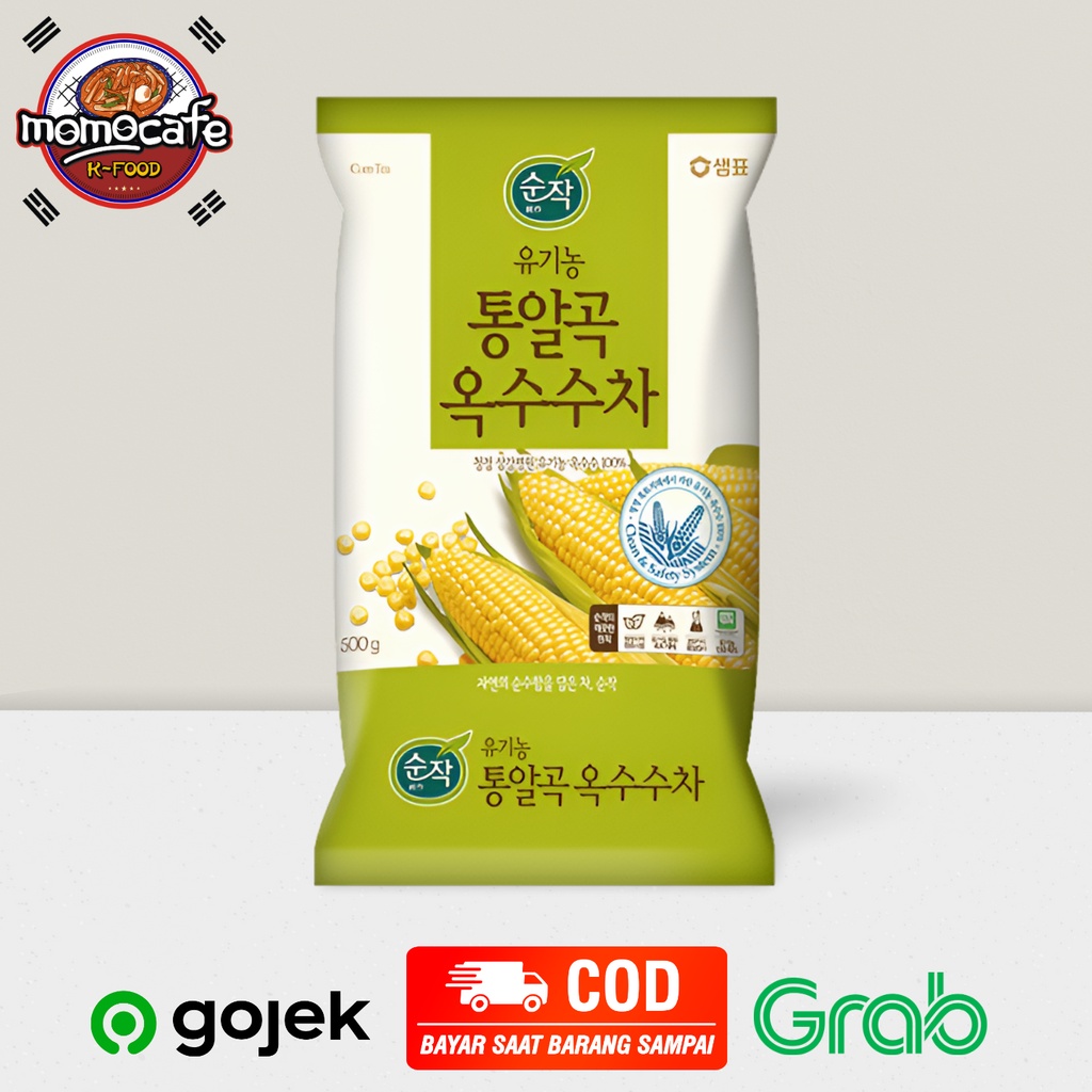 Jual Sempio Pure Korea Roasted Corn Tea 500g - Teh Biji Jagung Utuh ...