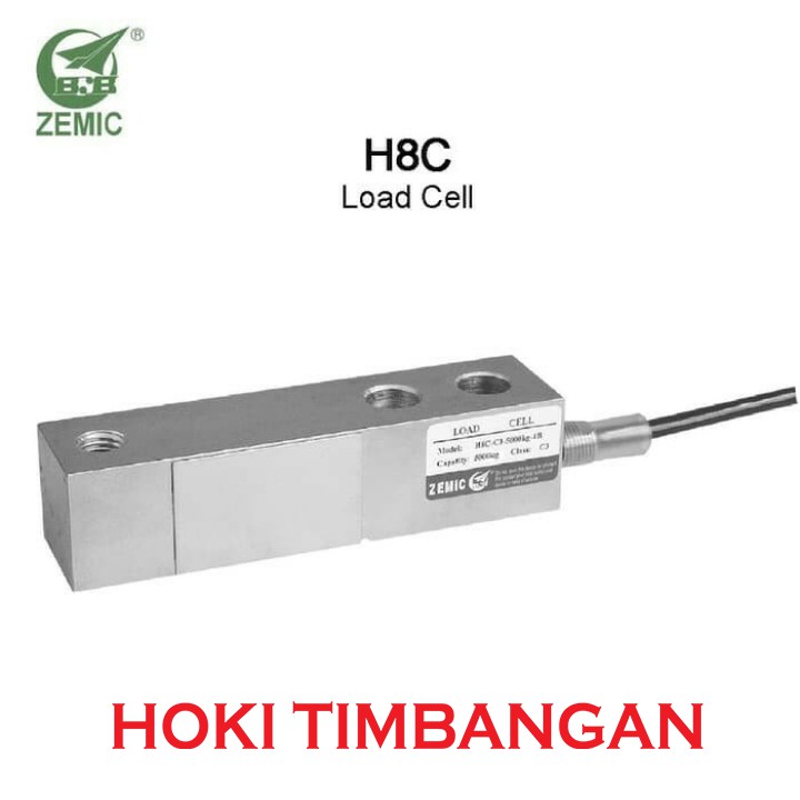 Jual ZEMIC - Load Cell H8C 5ton / load cell shear beam H8C - C3 5 ton | Shopee Indonesia