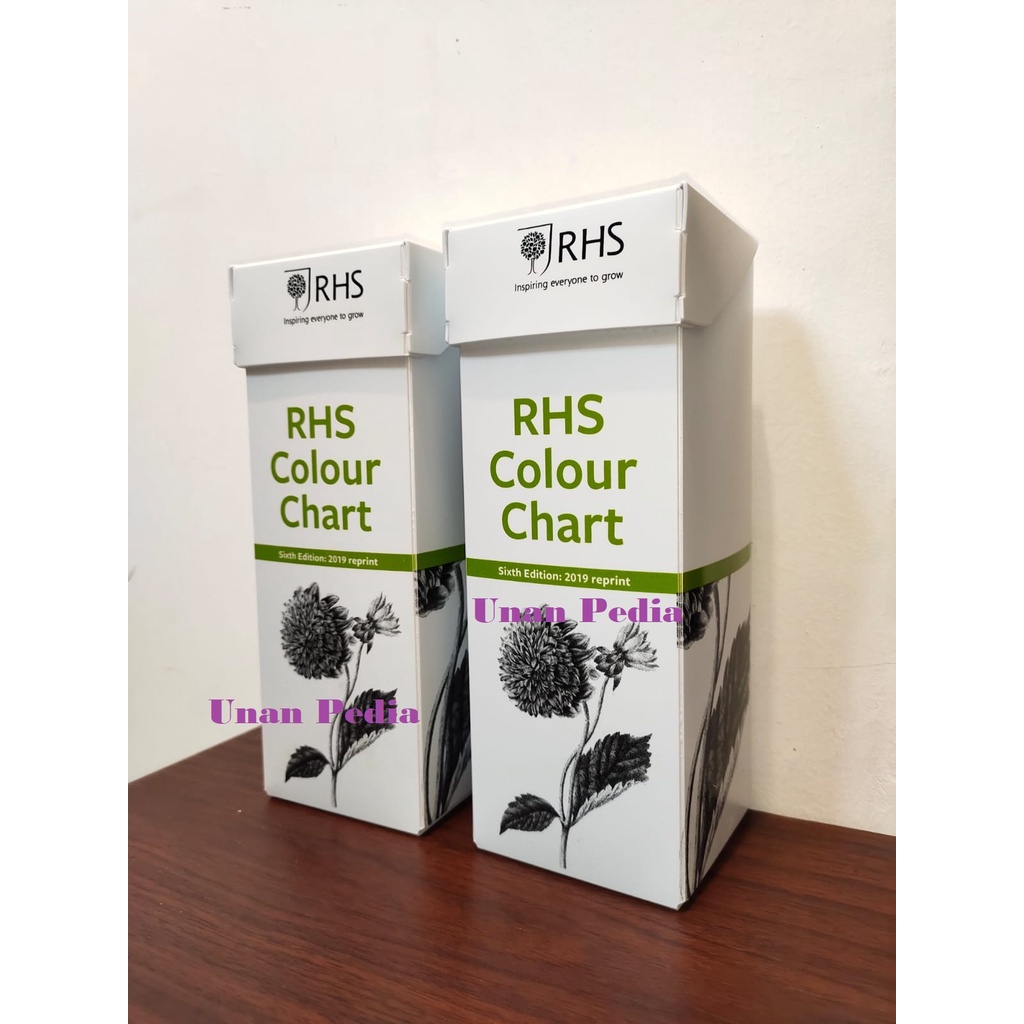 Jual RHS Colour Chart Edisi 2019 Reprint - Bagan Warna Bunga dan Buah ...