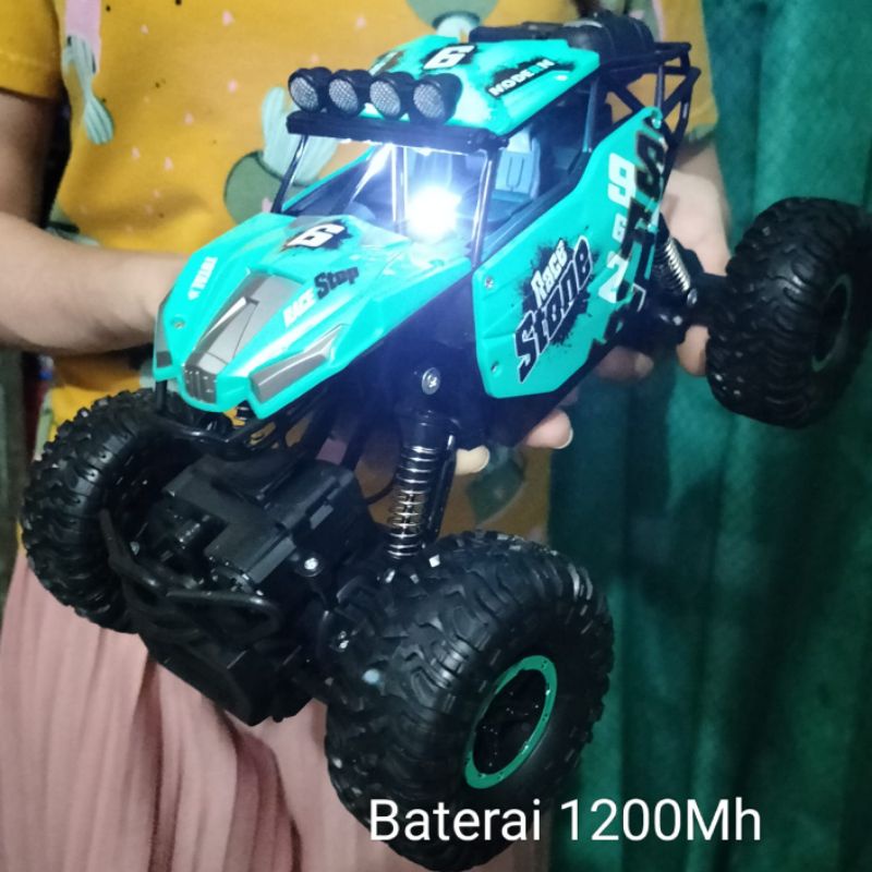 Jual mobil remote control offroad monster 4x4 drive 4WD | Shopee Indonesia