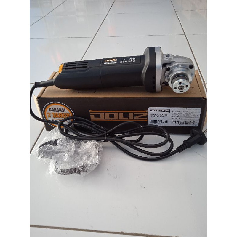Jual mesin gerinda tangan potong besi 4" BA730 doliz | Shopee Indonesia